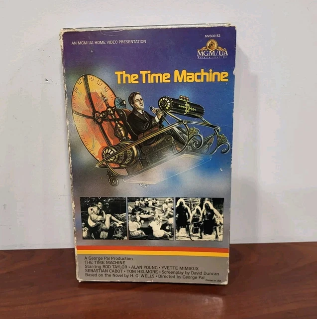 THE TIME MACHINE Preowned Big Box VHS MGM/UA 1982 Release 1960 Film ROD ...
