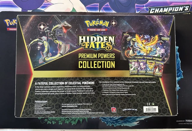 POKÉMON SEALED HIDDEN Fates Premium Powers Collection & Mew Pin ...