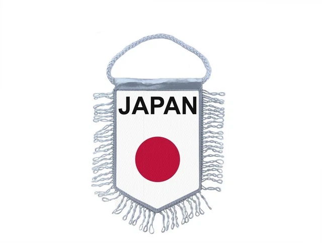 MINI BANNER FLAG pennant window mirror cars country banner japan EUR 7 ...