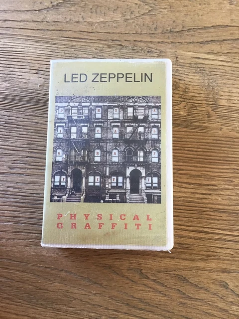 LED ZEPPELIN PHYSICAL Graffiti Rare Cassette Inde ( Indian Tape ) 1975 ...
