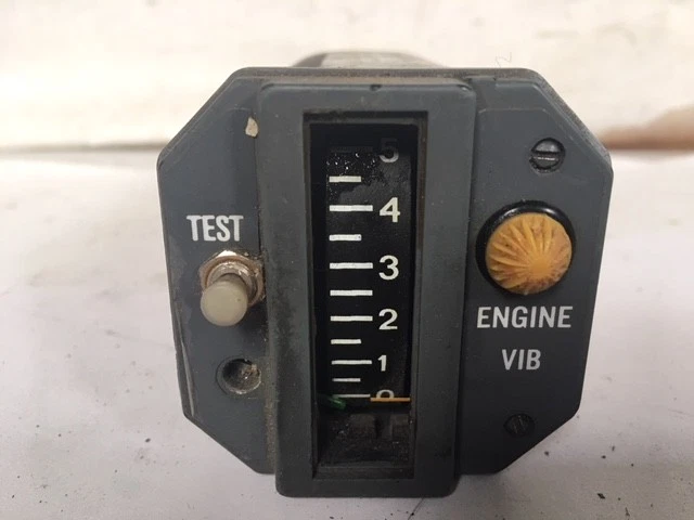 SPERRY AIRCRAFT TURBINE VIB Vibration Indicator Gauge. P/N: 200036-0100 ... SPERRY AIRCRAFT TURBINE VIB Vibration Indicator Gauge. P/N: 200036-0100 ...
