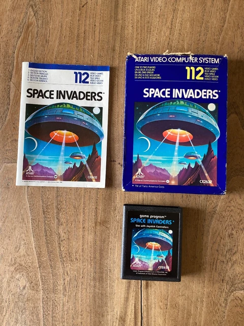 ATARI 2600 SPACE INVADERS. PAL version. Boxed and Complete. $45.10 ...