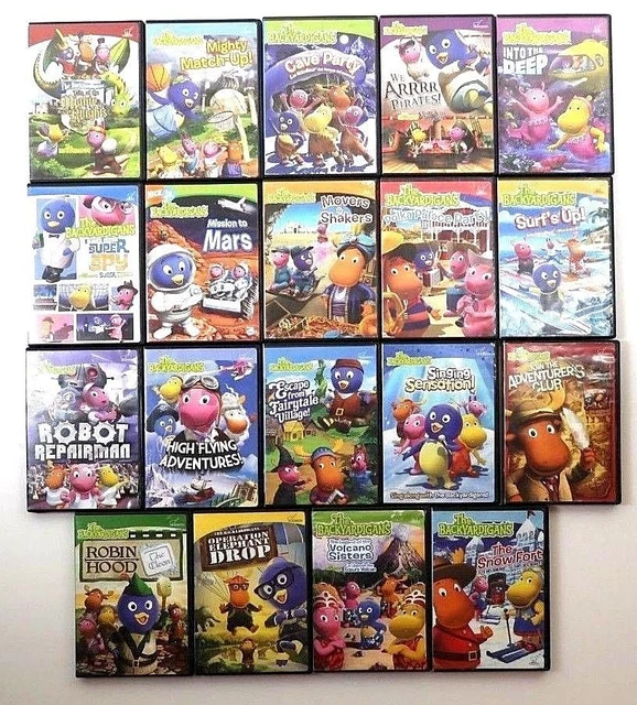 THE BACKYARDIGANS DVD Lot of 19 - Nickelodeon / Nick JR $58.49 ...