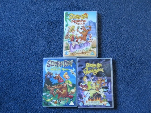 Three Scooby Doo Dvds Monster Mexico The Ghoul School And The Goblin