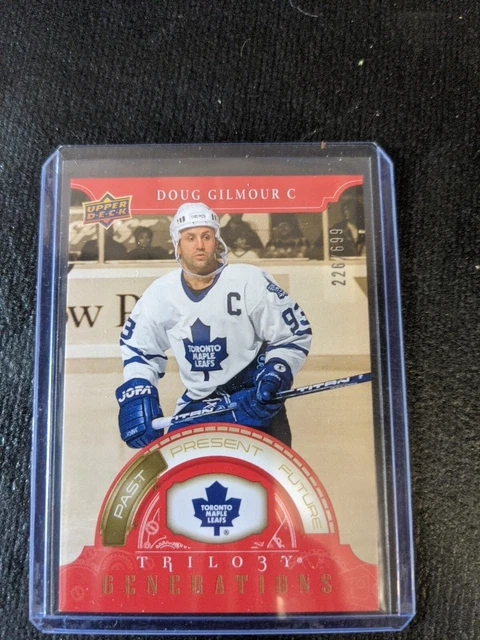 2022-23 UD TRILOGY Generations Red #TG-3A Doug Gilmour /699 $5.99 ...