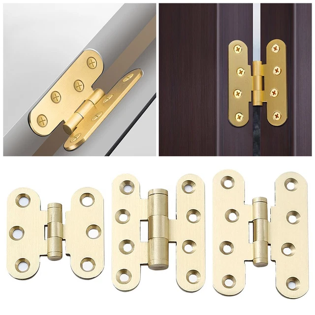 HINGES 180 DEGREE Door Hinge Butterfly-shaped Flush Hinges Door ...