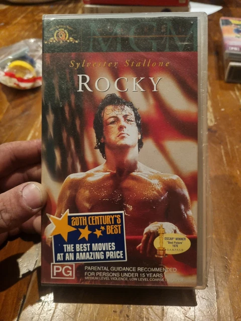 VHS VIDEO TAPE - Rocky - Sylvester Stallone - Released 1976 - This ...