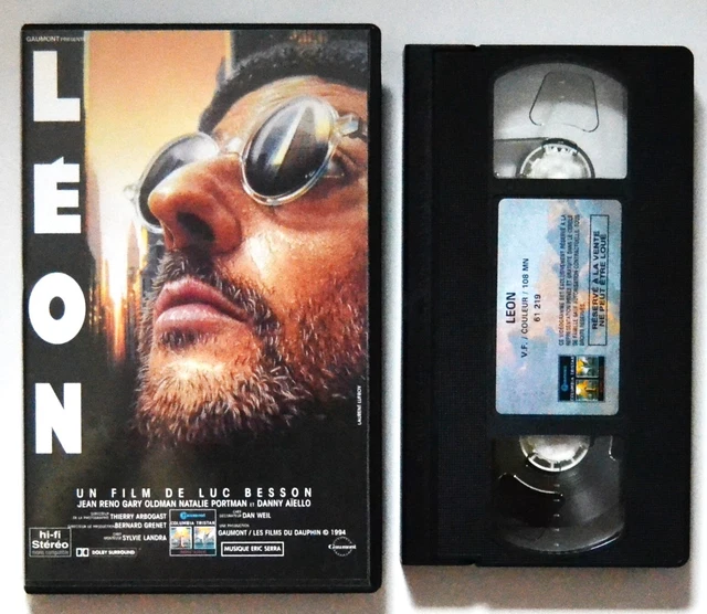 CASSETTE VIDÉO VHS "Léon". Luc Besson / 1994. Gaumont. EUR 17,73 ...