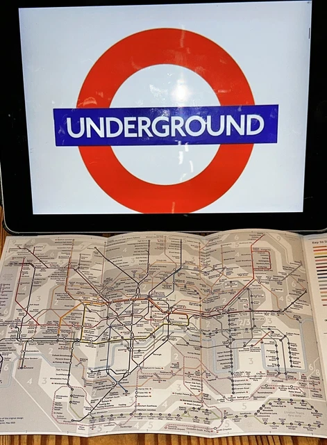 X2 LONDON UNDERGROUND Tube Map May Current Edition Mint Condition £1.20 ...