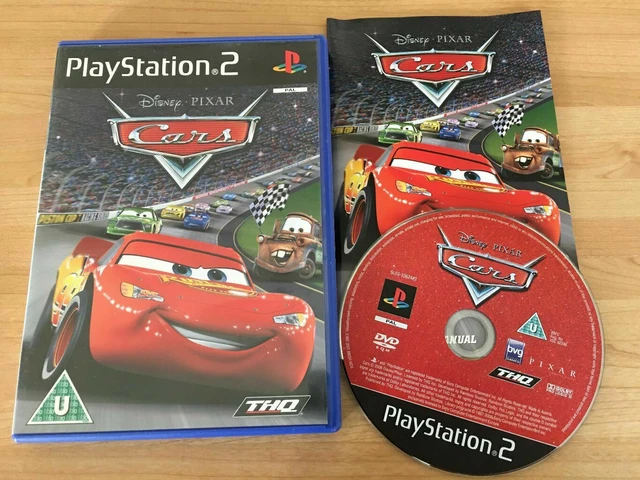 DISNEY PIXAR CARS Sony Playstation 2 Game PS2 PAL FREE UK P&P £4.45 ...