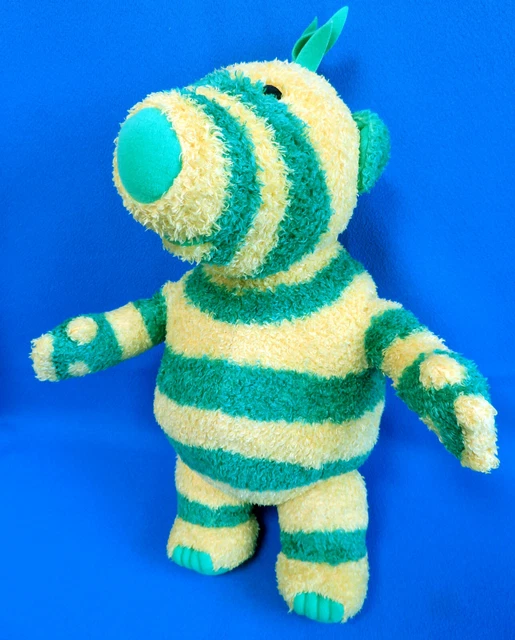 LARGE 14& FIMBO the FIMBLES GREEN & YELLOW soft toy * FISHER PRICE ...
