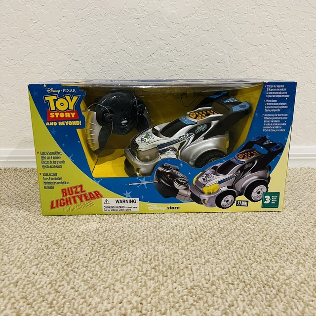 BUZZ LIGHTYEAR OF Star Command ULTRA RARE 2001 Toy Story Remote Control ...
