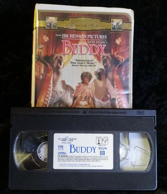 VHS BUDDY Rene Russo Paul Reubens Irma P. Hall Alan Cumming Peter ...