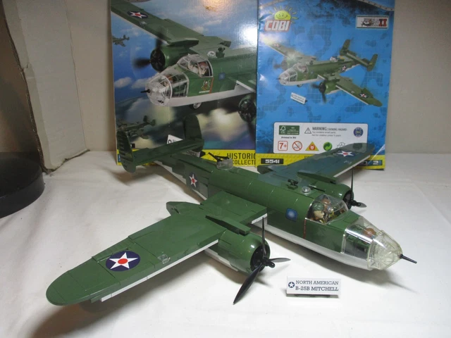 COBI WW2 NORTH American B-25 Mitchell "Ruptured Duck" 1942 USAAF 5541 ...