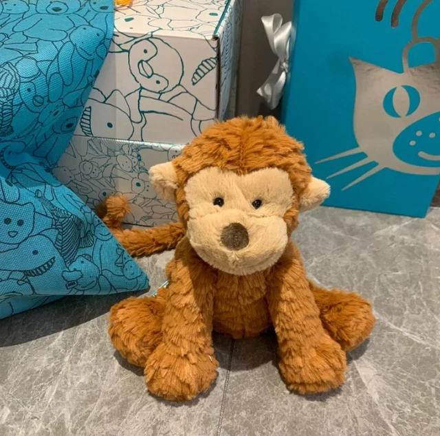 JELLYCAT FUDDLEWUDDLE MONKEY Medium Size - Brand New Super Soft Plush £ ...