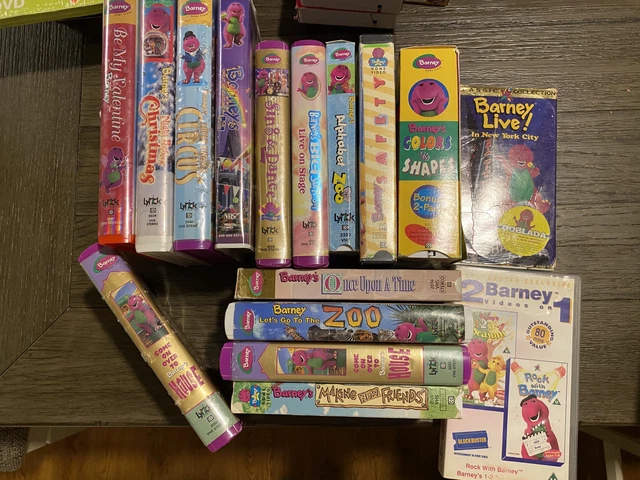 BARNEY VHS LOT £39.73 - PicClick UK