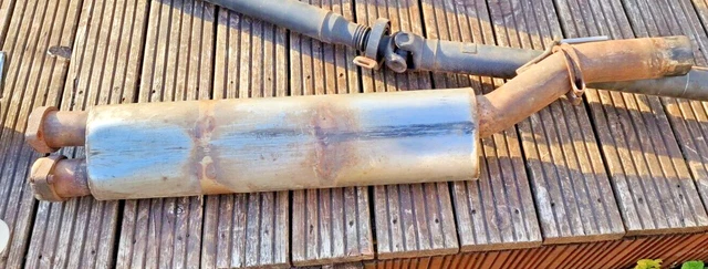 MERCEDES C43 AMG W202 exhaust resonator Complete w210 w208 £100.00 ...