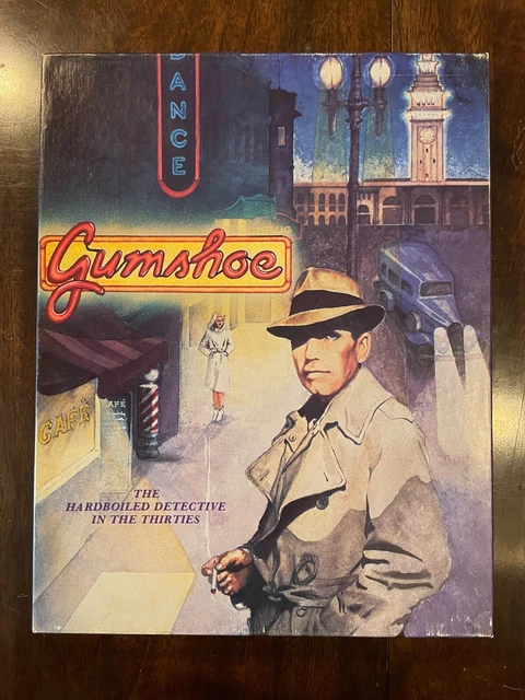 RARE GUMSHOE HARDBILED Detective In The Thirties RPG jeu de société ...