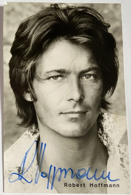 ROBERT HOFFMANN SIGNIERT Film Karte Original Unterschrift Signatur Autogramm EUR 10,00 - PicClick DE