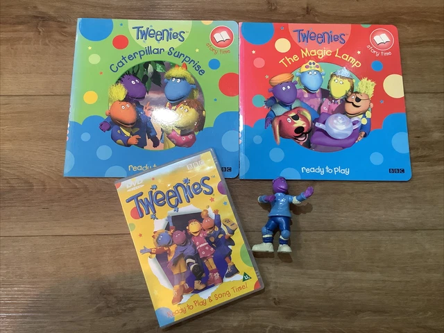 VINTAGE TWEENIES BOOK Bundle x 2, Story time, Dvd & McD 11cm Milo ...