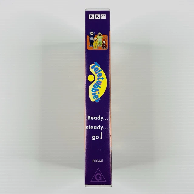 TELETUBBIES READY STEADY Go VHS Tape Tested & Working Tracked Postage £ ...