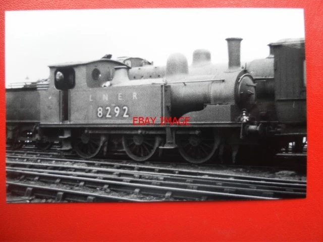 PHOTO LNER Ex Ner Class J71 0-6-0T Loco No 8292 At Normanton 25/5/47 Br ...