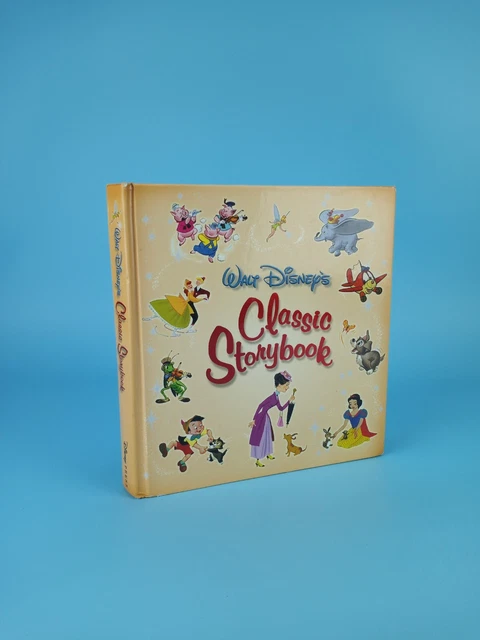 WALT DISNEY VINTAGE 2001 Classic Storybook Hardcover Book First Edition ...