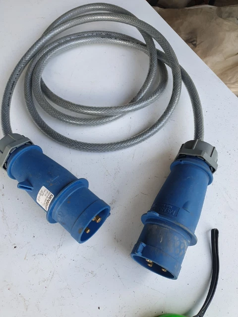 MENNEKES CABLE 32A 6h 200-250V TYPE 260 2.5m Long £20.00 - PicClick UK