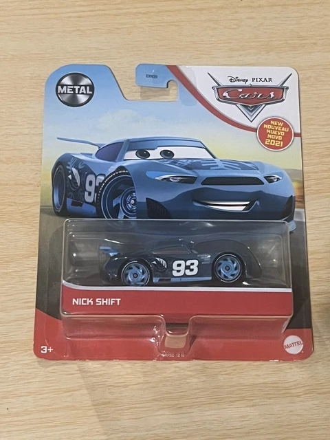 DISNEY PIXAR CARS 3 Nick Shift Diecast Car By Mattel Sparemint Next Gen ...
