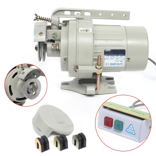 CAST IRON SINGLE phase Clutch Motor 0.03CBM For Industrial Sewing ...