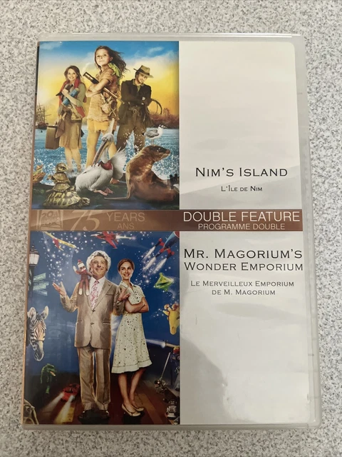 NIMS ISLAND/MR. MAGORIUMS Wonder Emporium: Double Feature (DVD, 2010 ...