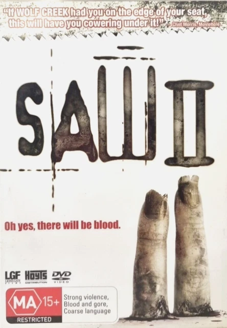 SAW 2 (DVD, 2005) Donnie Wahlberg, Tobin Bell, Shawnee Smith, Region 4 PAL - VGC EUR 3,73 ...