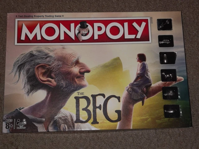 THE BFG MONOPOLY Board Game - Roald Dahl Official BFG £17.21 - PicClick UK