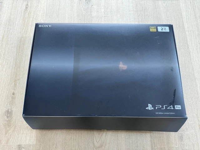 PLAYSTATION 4 PRO 2TB 500 Million Blue Limited Edition Console Boxed ...
