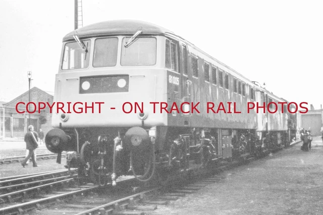 UK RAILWAY PHOTOGRAPH Of Class 81 81005. Rm81-12 £1.70 - PicClick UK