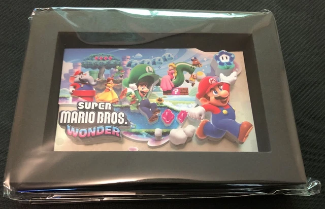 NINTENDO SUPER MARIO Bros Wonder Shadow Box Target Bonus Esclusivo ...
