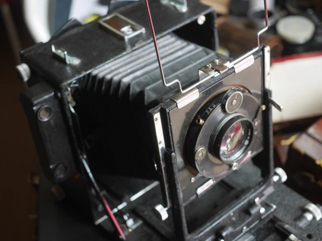 MPP 5X4& METAL field camera with two lenses, Ross and Dagor large ...