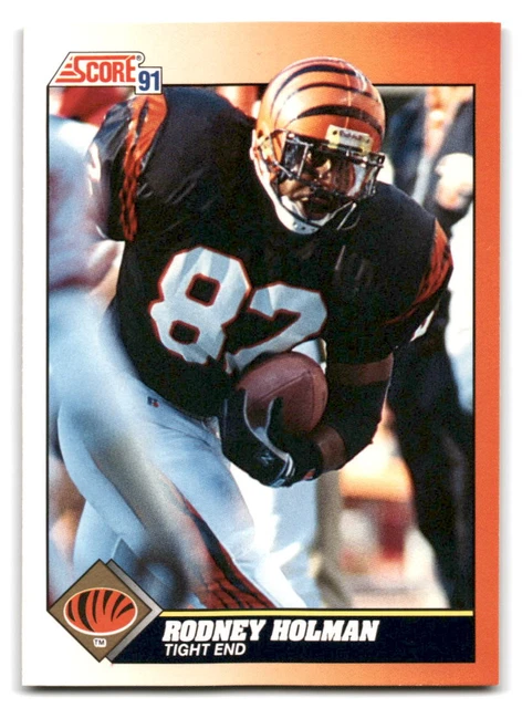 RODNEY HOLMAN 1991 score FOOTBALL #349 Bengals de Cincinnati EUR 1,76 ...