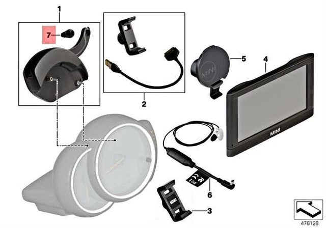 GENUINE MINI COOPER JCW One F54 F55 F56 F57 ALL4 D Longlife Bulb 5w ...