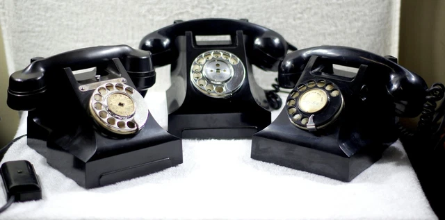 VINTAGE BAKELITE PHONE Pmg 401 And Ringer Box $75.00 - PicClick AU