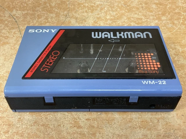 SONY WALKMAN WM-22 Walkman a cassette EUR 187,17 - PicClick IT