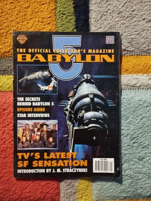 THE OFFICIAL COLLECTORS magazine BABYLON 5 #1 number one £12.99 ...
