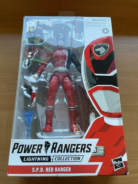 POWER RANGERS LIGHTNING Collection Spd Red Ranger Action Figure £21.00 ...