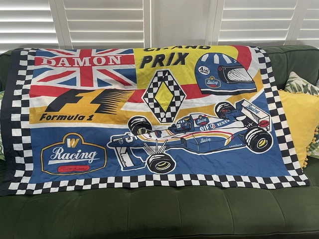 VINTAGE F1 WILLIAMS Renault Damon Hill Rothmans Flag £31.92 - PicClick UK