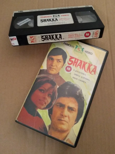 SHAKKA BOLLYWOOD HINDI VHS Tape EUR 28,79 - PicClick IT
