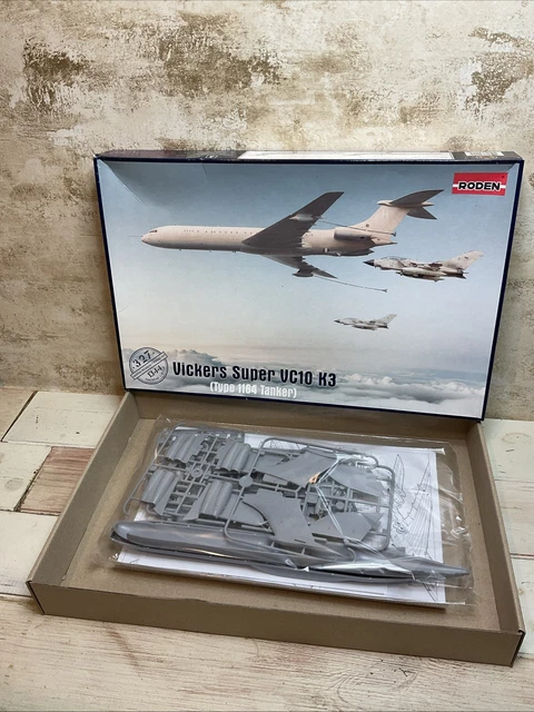 RODEN #327 VICKERS SUPER VC10 K3 (TYPE 1164 TANKER), 1:144 £29.99 ...