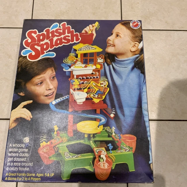 VINTAGE SPLISH SPLASH Game By Peter Pan 1980's, Missing 1 Duck £11.11 ...