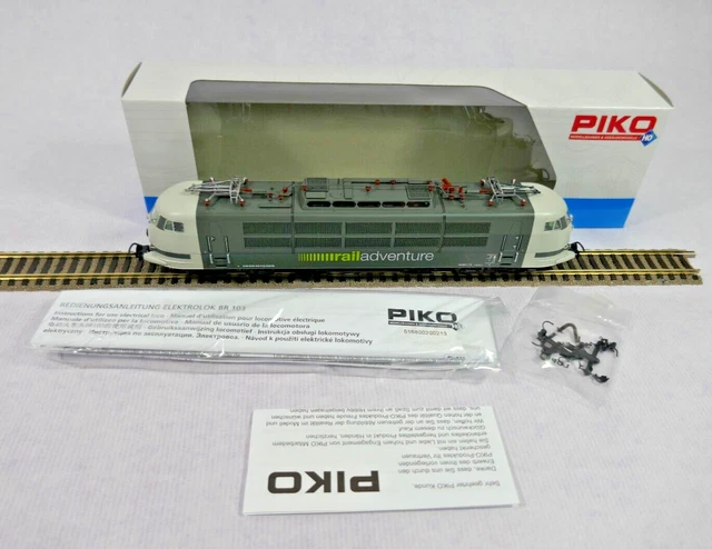 PIKO 51680 - locomotiva elettrica BR 103 - RailAdventure - Ep. VI ...
