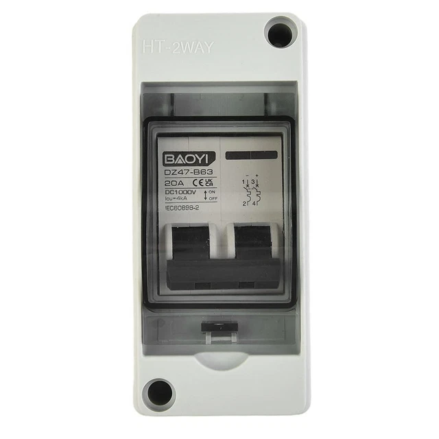 SOLAR CELL COMBINER box with overload short circuit protection and ...