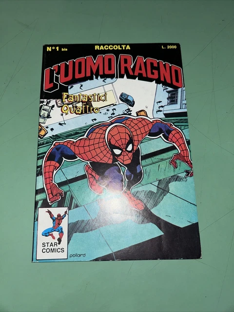 RACCOLTA L'UOMO RAGNO STAR COMICS N. 1 Bis EUR 6,50 - PicClick IT